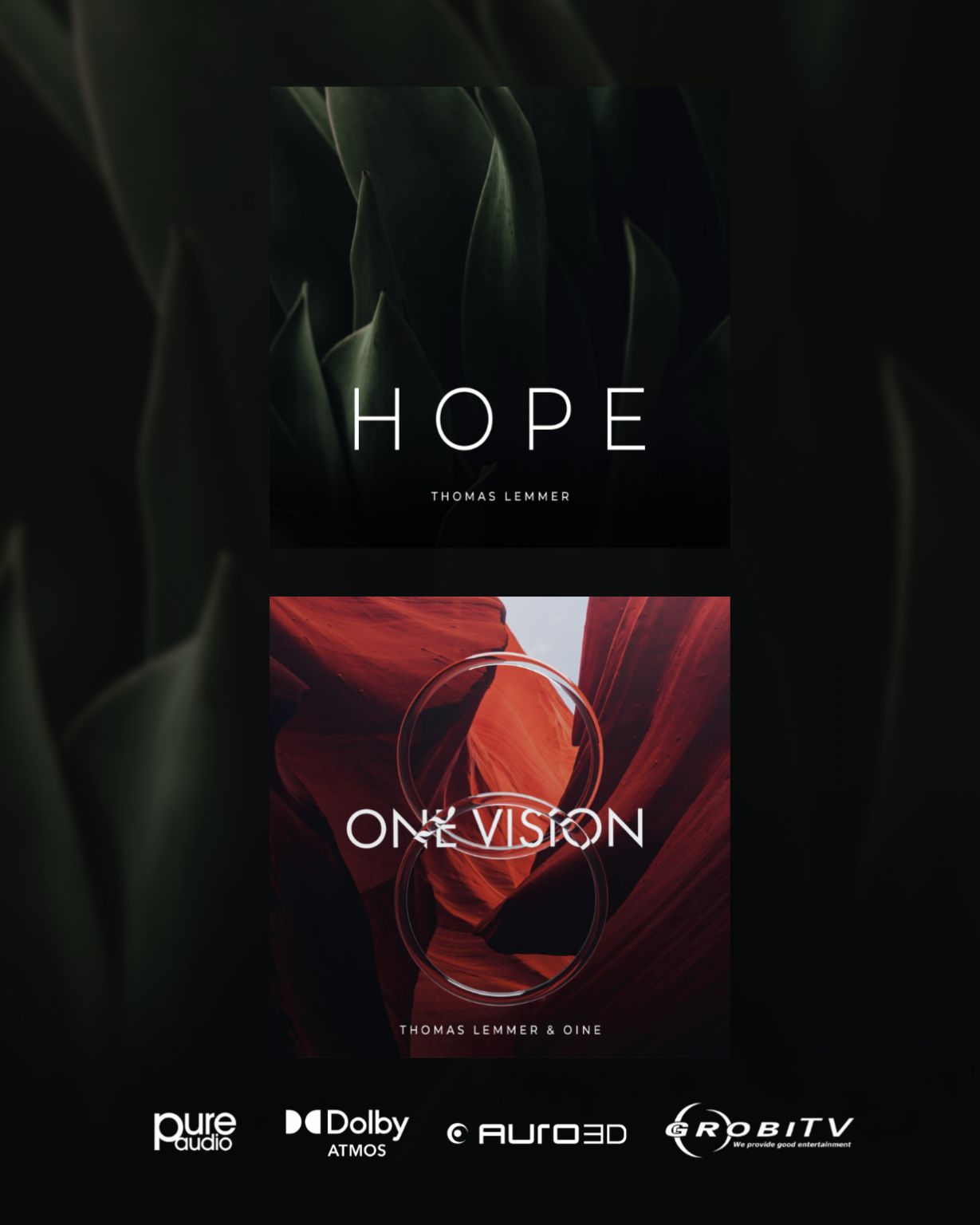 My First Blu-ray Release Featuring HOPE and ONE VISION - Thomas Lemmer